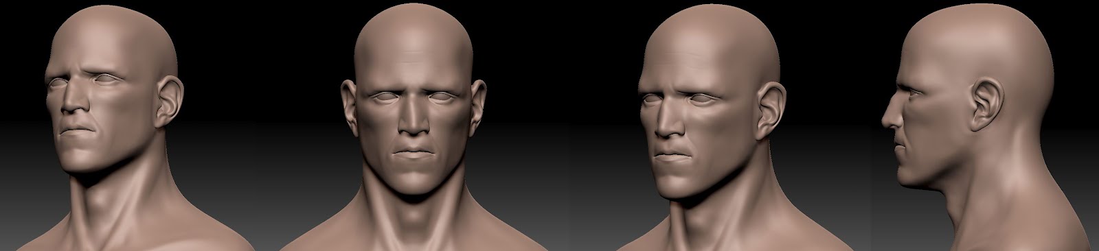 Tom Newbury CG: Human Bust