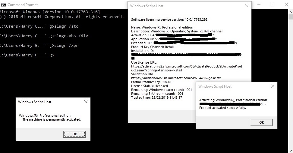 Trik2 dan tips yang ada di Windows 10: Cara cek aktivasi lisensi ...