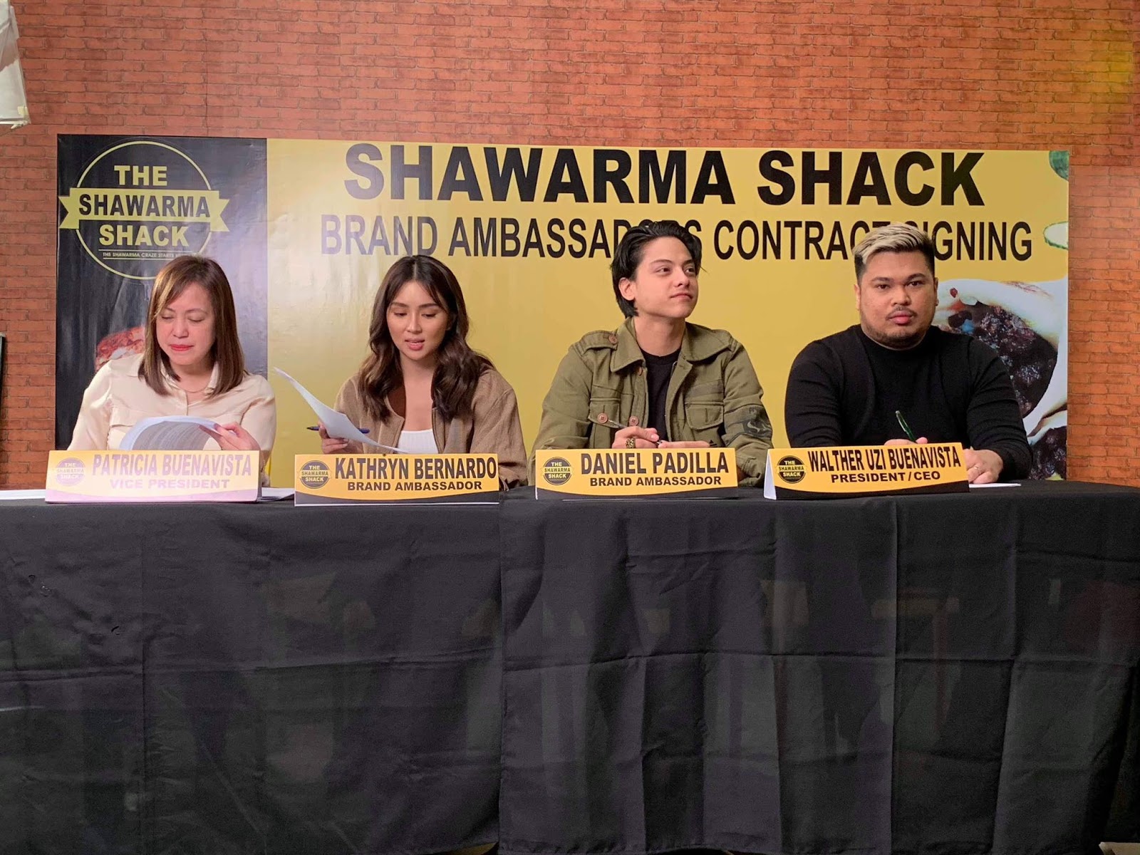 Kathniel renews tie with Shawarma Shack's - Big Beez Buzz