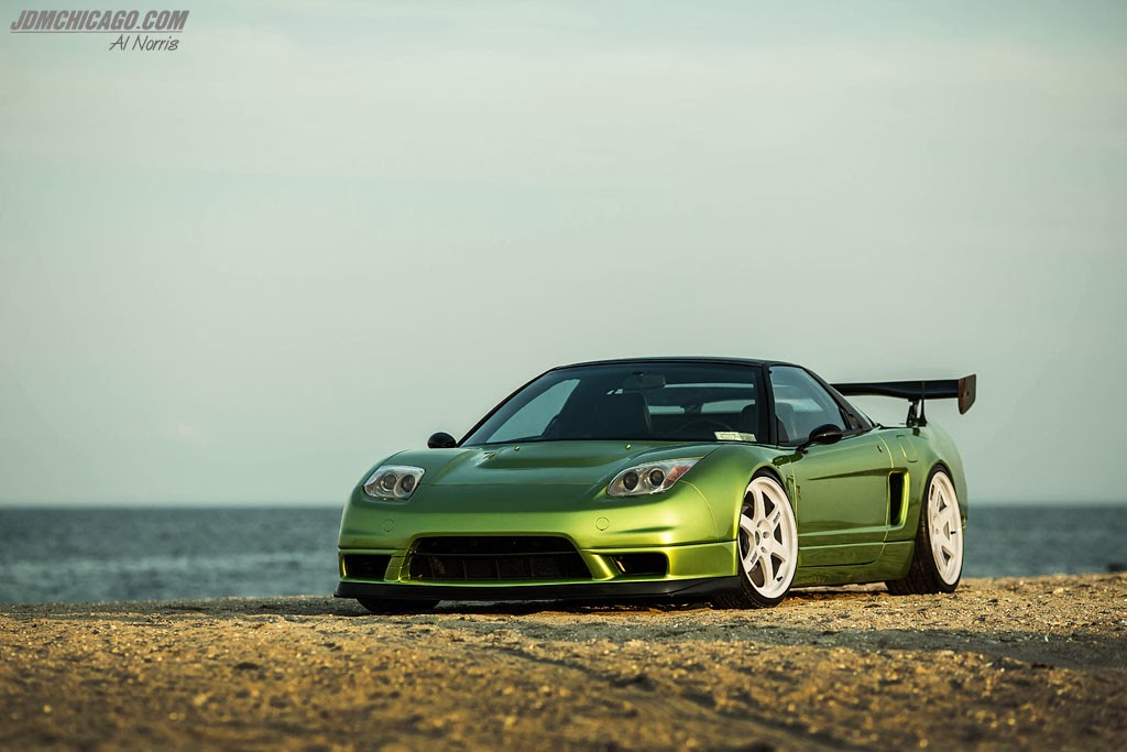 wisdom of solomon: NSX Metallic lime Green....