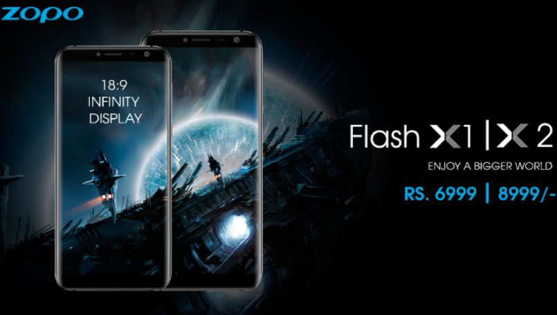 Zopo Launched Flash X1 and Flash X2 With 'Infinity' Displays in India ...