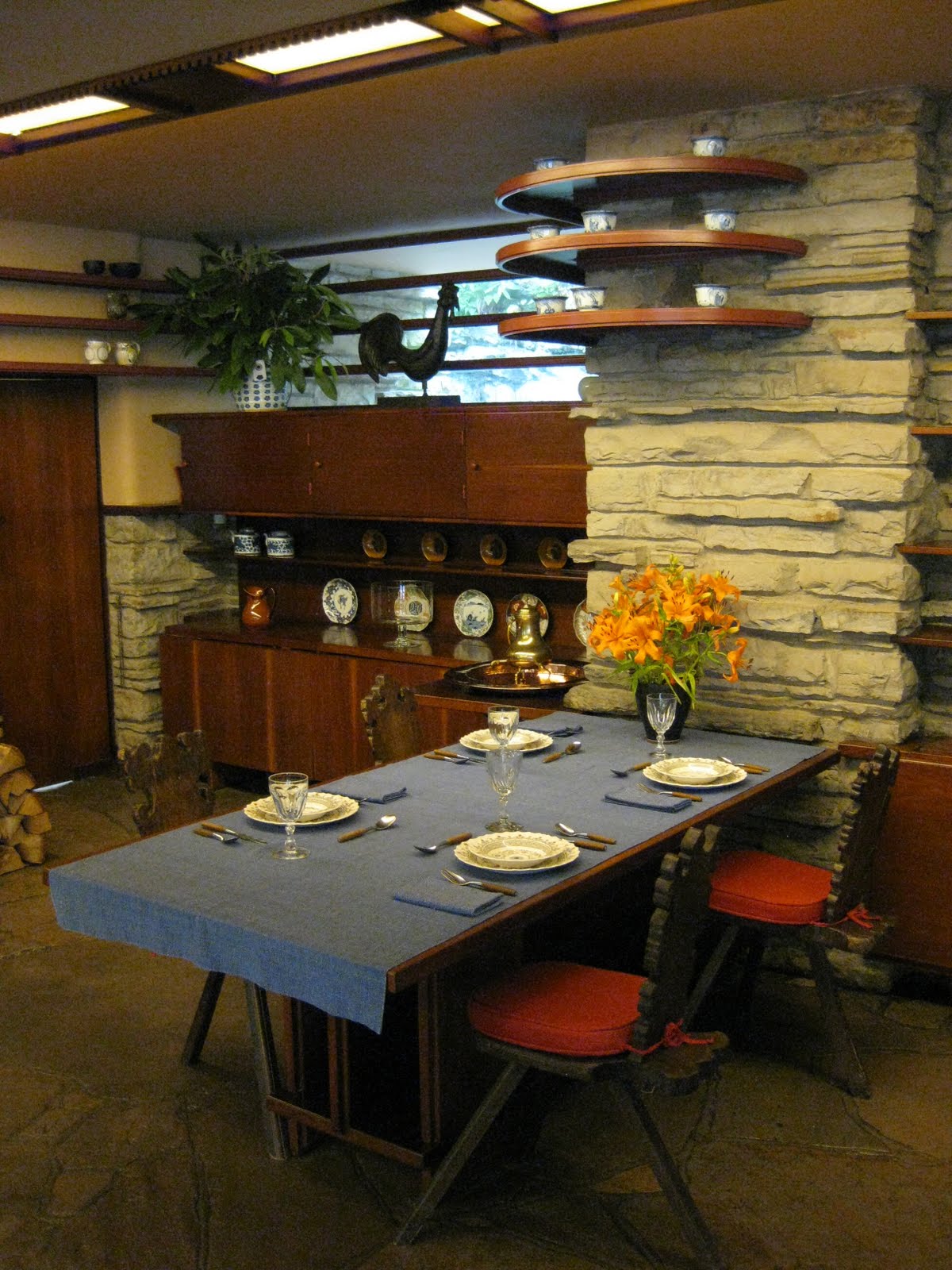 Kitchen Fallingwater Interior