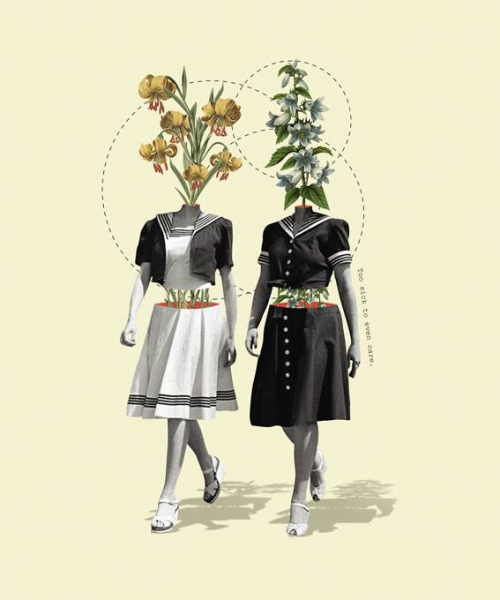 Seduced by the New...: Collage Art