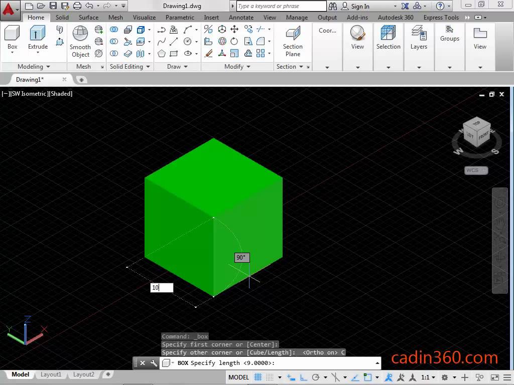 How to convert 2D Drawing into 3D Drawing Command ~ Autocad Notes