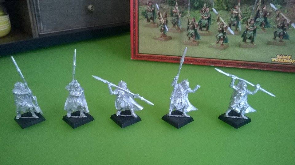 Elfos Silvanos de Warhammer: Guardia Eterna (Eternal Guard) - UNIDAD ...