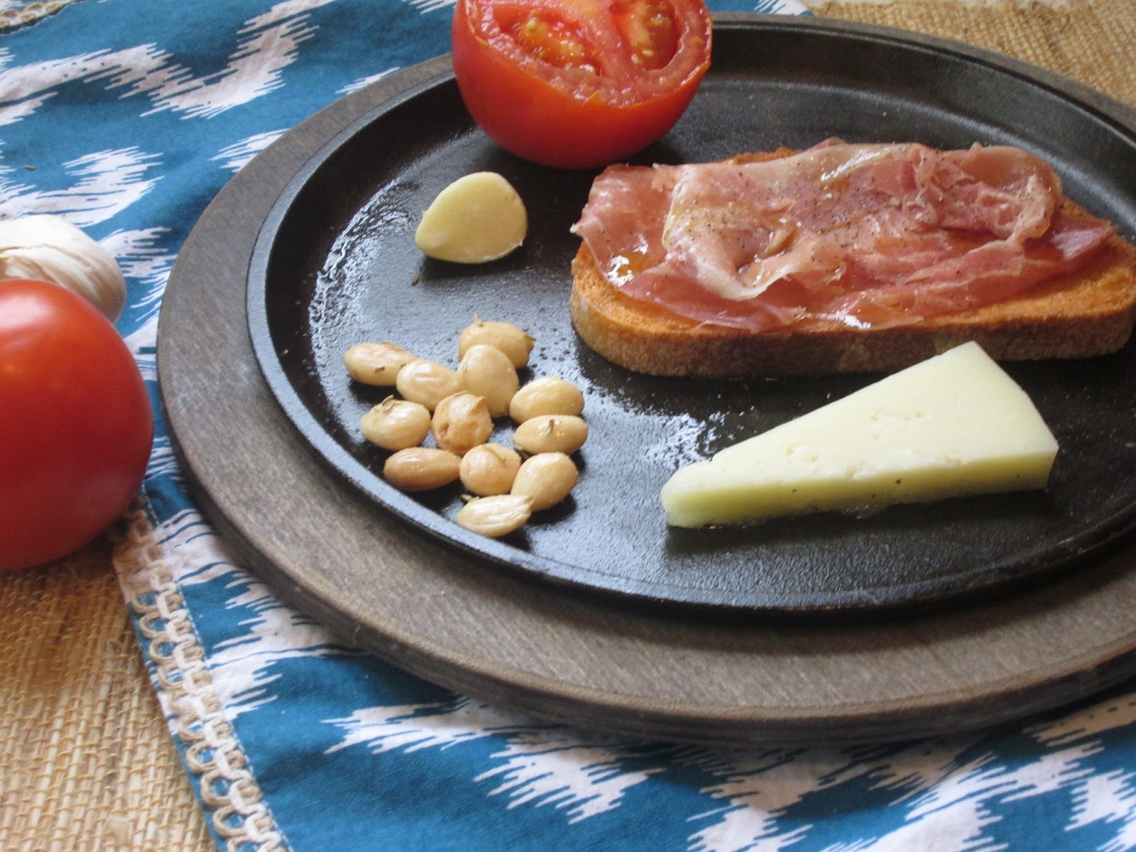 Stirring the Pot: From Spain: Tomato Bread with Iberico
