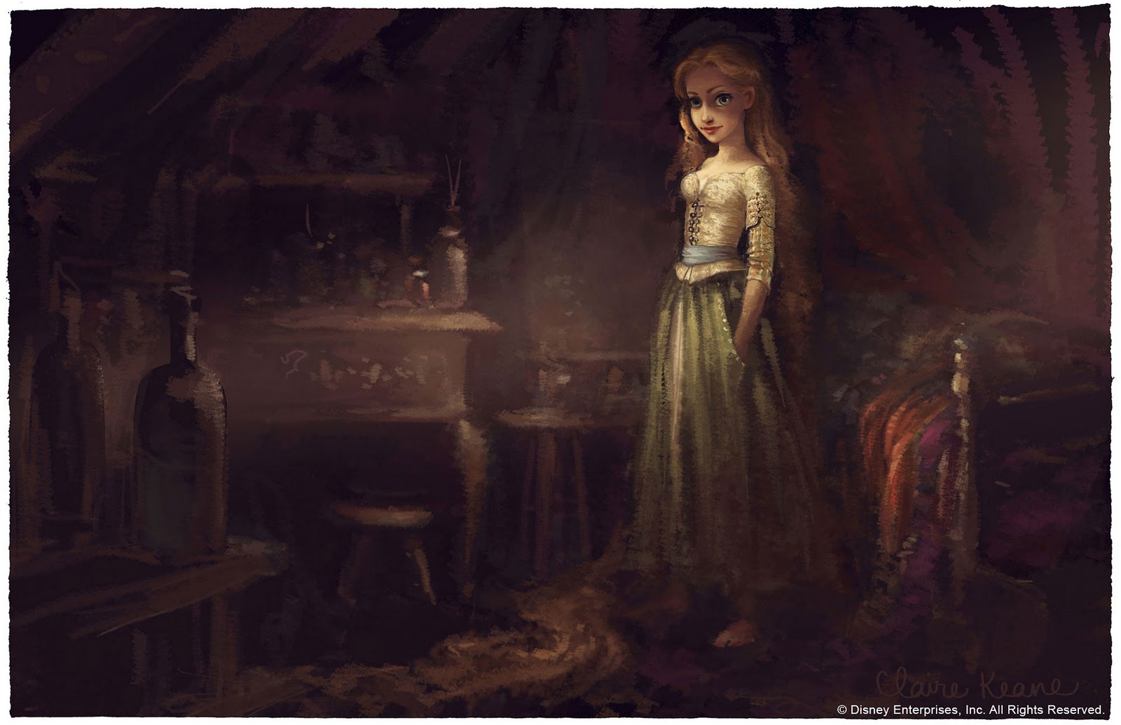 Living Lines Library: Tangled (2010) - Character: Rapunzel