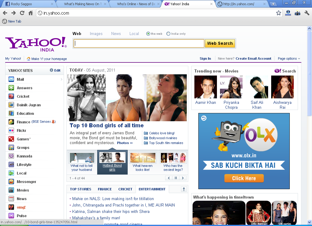 Yahoo - Moi Tres Jolie