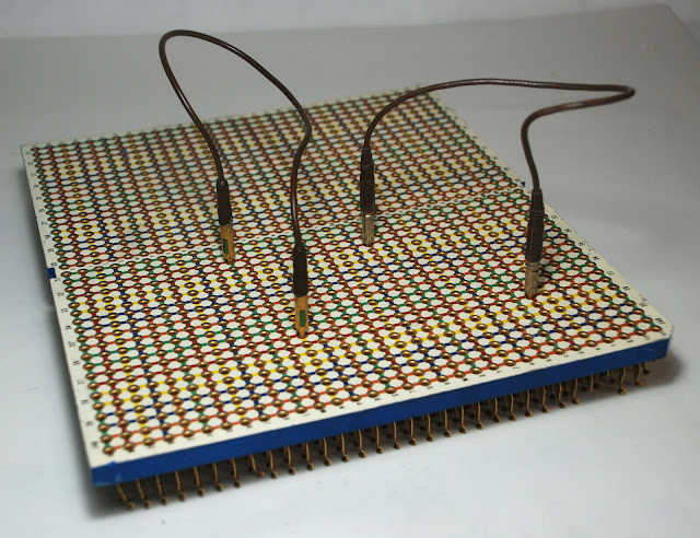 MATRIXSYNTH: Pin Matrix Patch Bay Panel & Cables For DIY Modular Synth ...