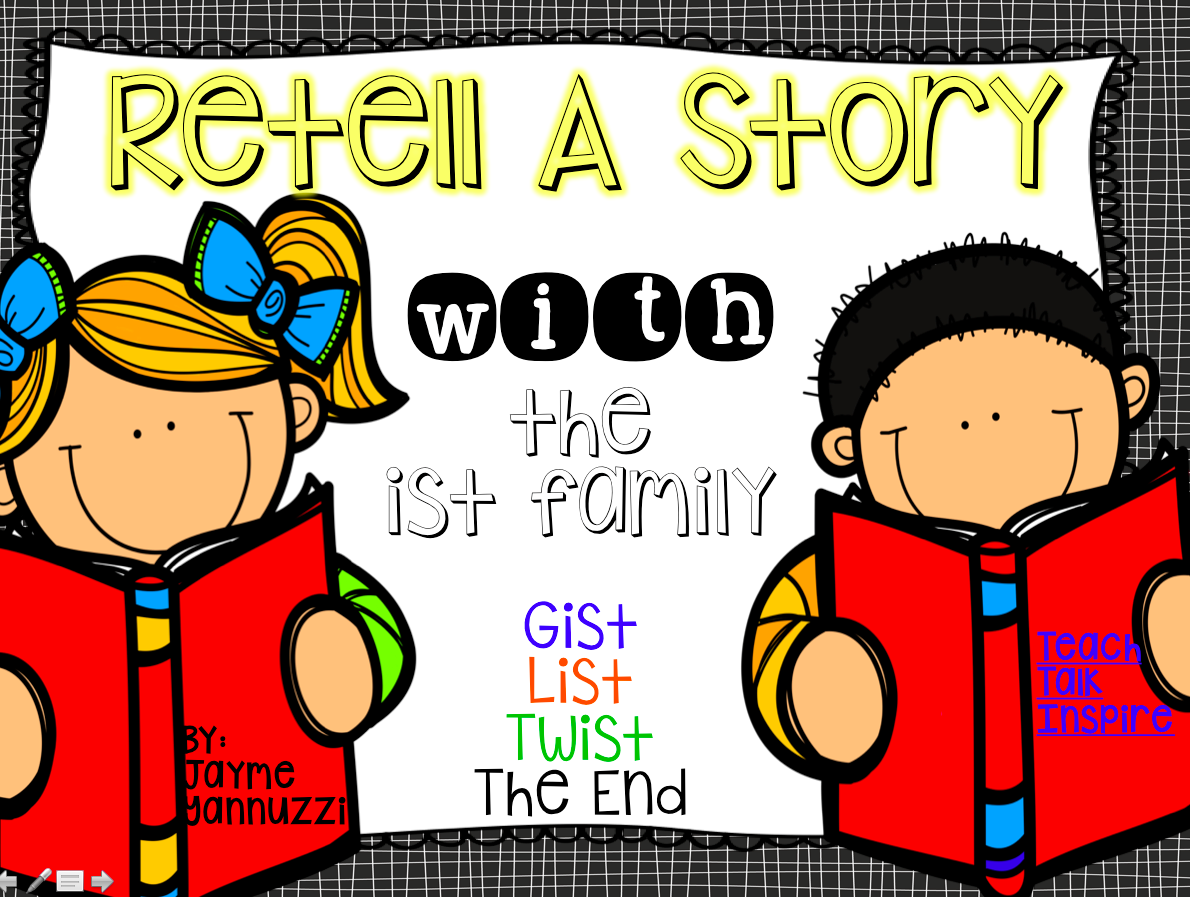 Retelling Strategy for Young Readers! | Teach.Talk.Inspire
