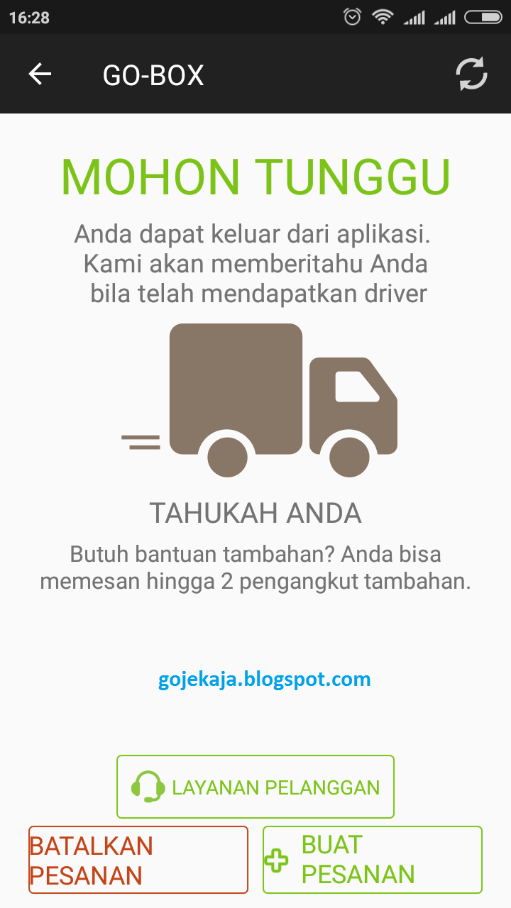 Panduan Pesan Go-Box di Gojek 2018