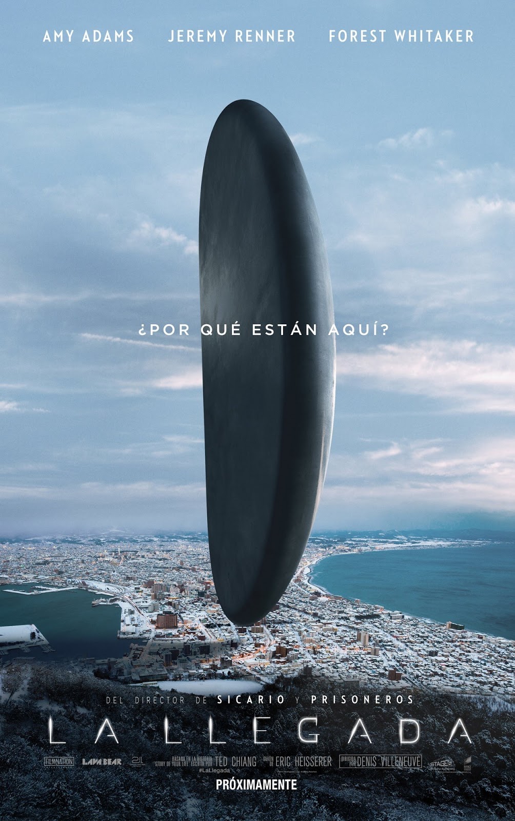Comentarios Futuros Ahora: Reseña de La Llegada (Arrival)