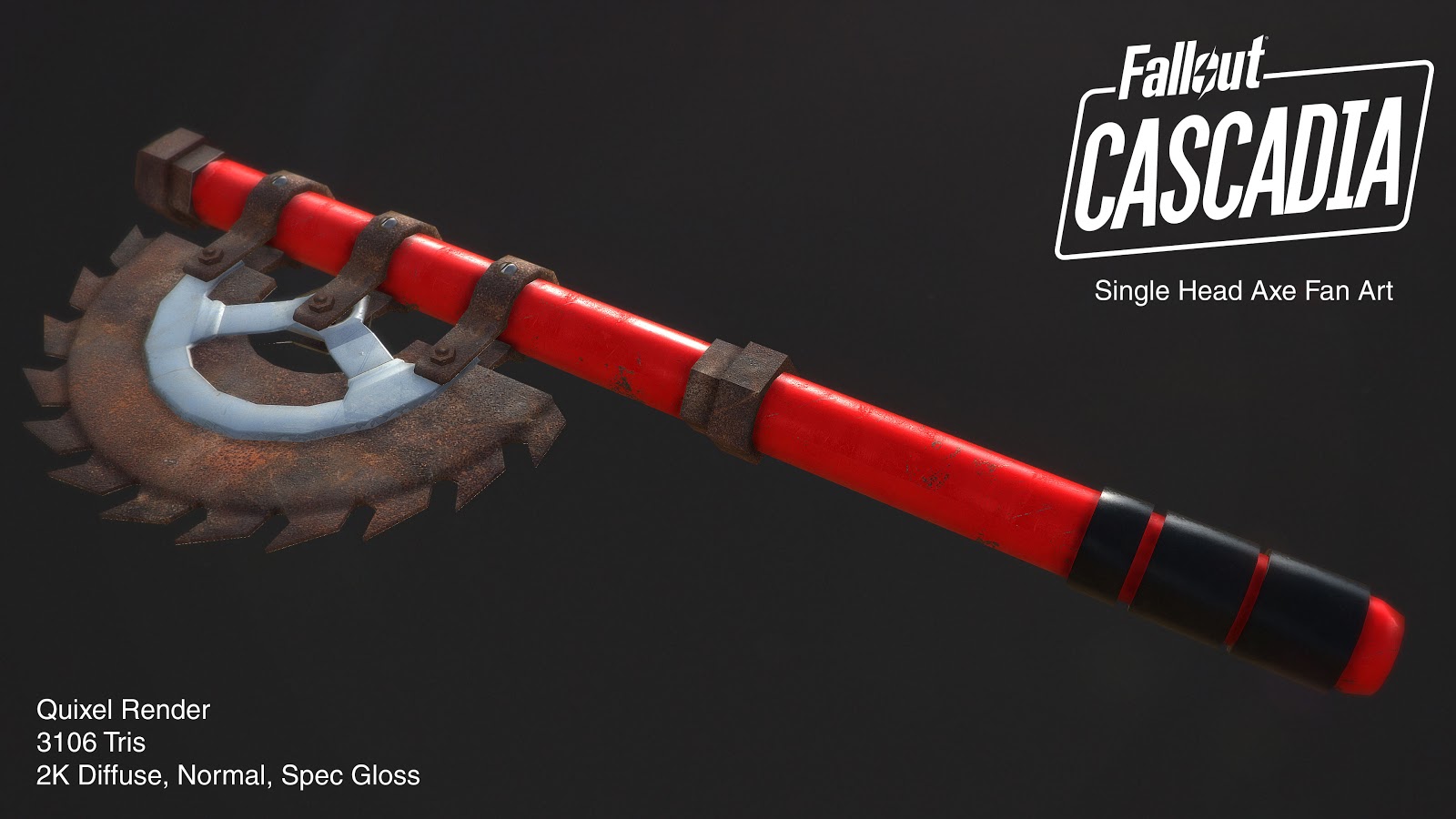 Fan Art: Fallout Cascadia Axe