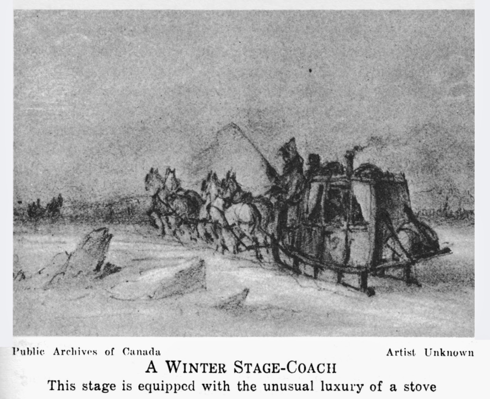 Progress is fine, but it's gone on for too long.: The age of the stagecoach