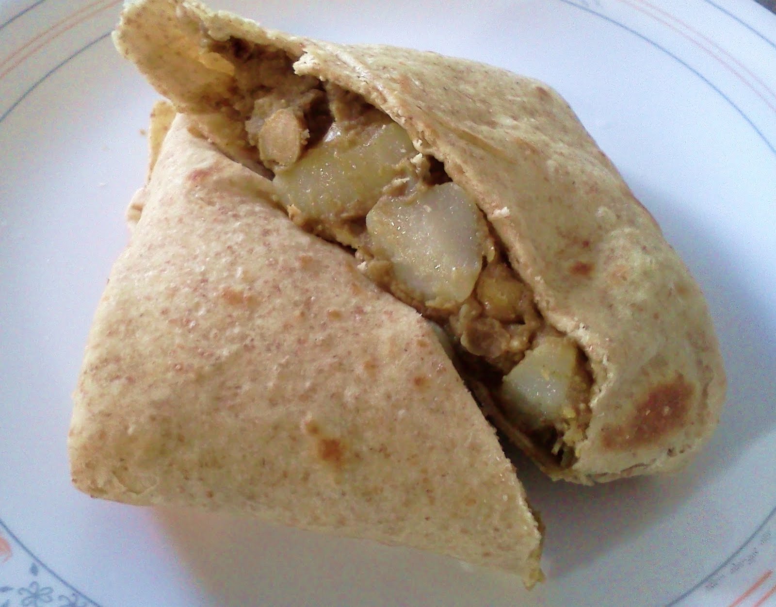 Cookin' from a bitchin kitchen...: Caribbean Channa Aloo Roti