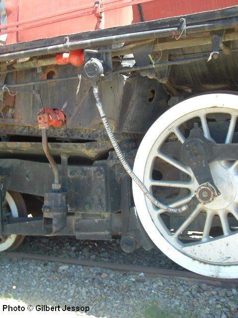 old STEAM LOCOMOTIVES in South Africa: Theunissen, Town, SAR Class 16DA ...