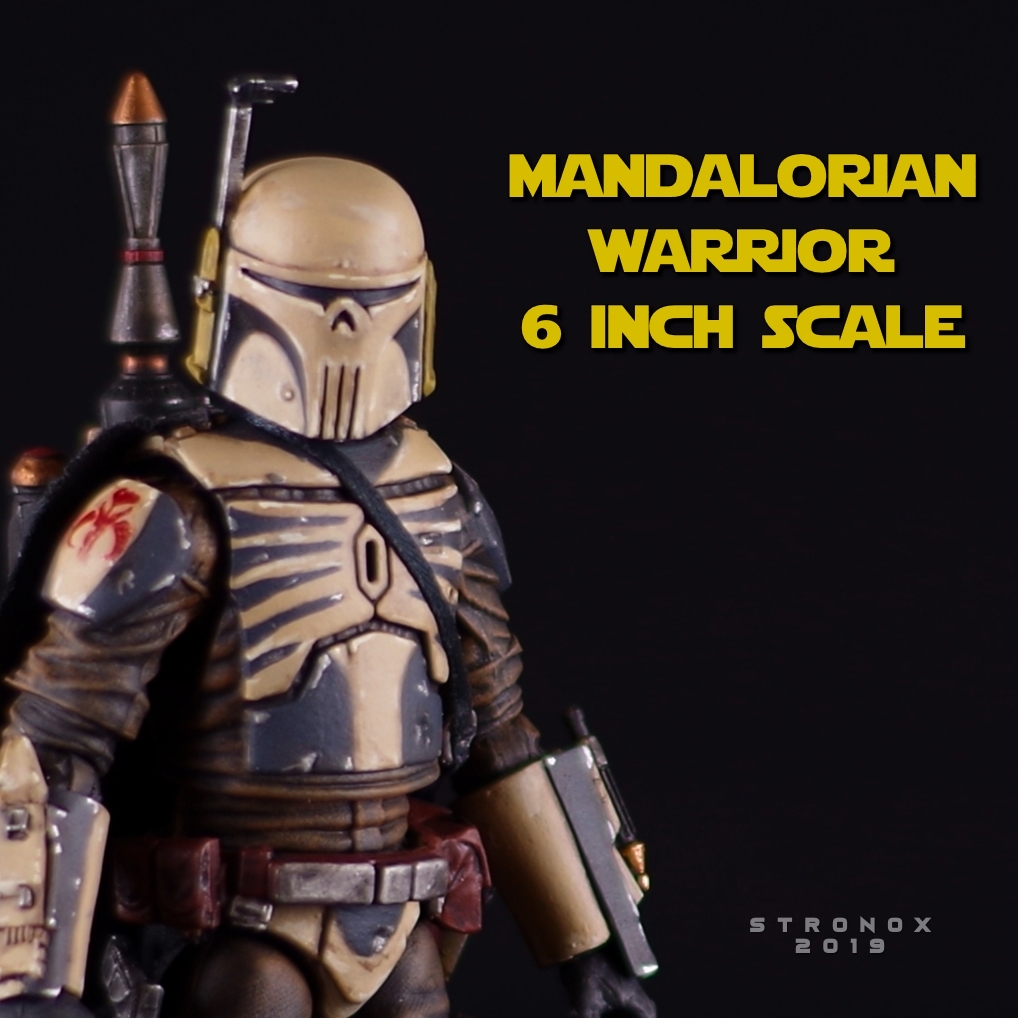 Stronox Custom Figures: Star Wars The Black Series: Mandalorian Warrior