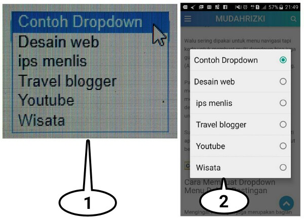 Membuat Widget Dropdown di Postingan/Sidebar Blogger - Tutorial bisnis