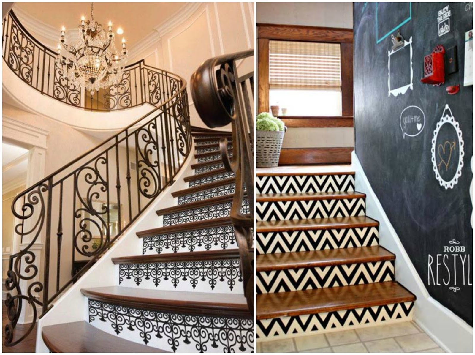 Tati Tavares: Decor: Escadas Decoradas