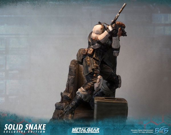 Metal Gear Solid - Solid Snake statue (First 4 Figures)