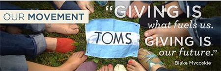 Mundo Das Marcas: TOMS SHOES