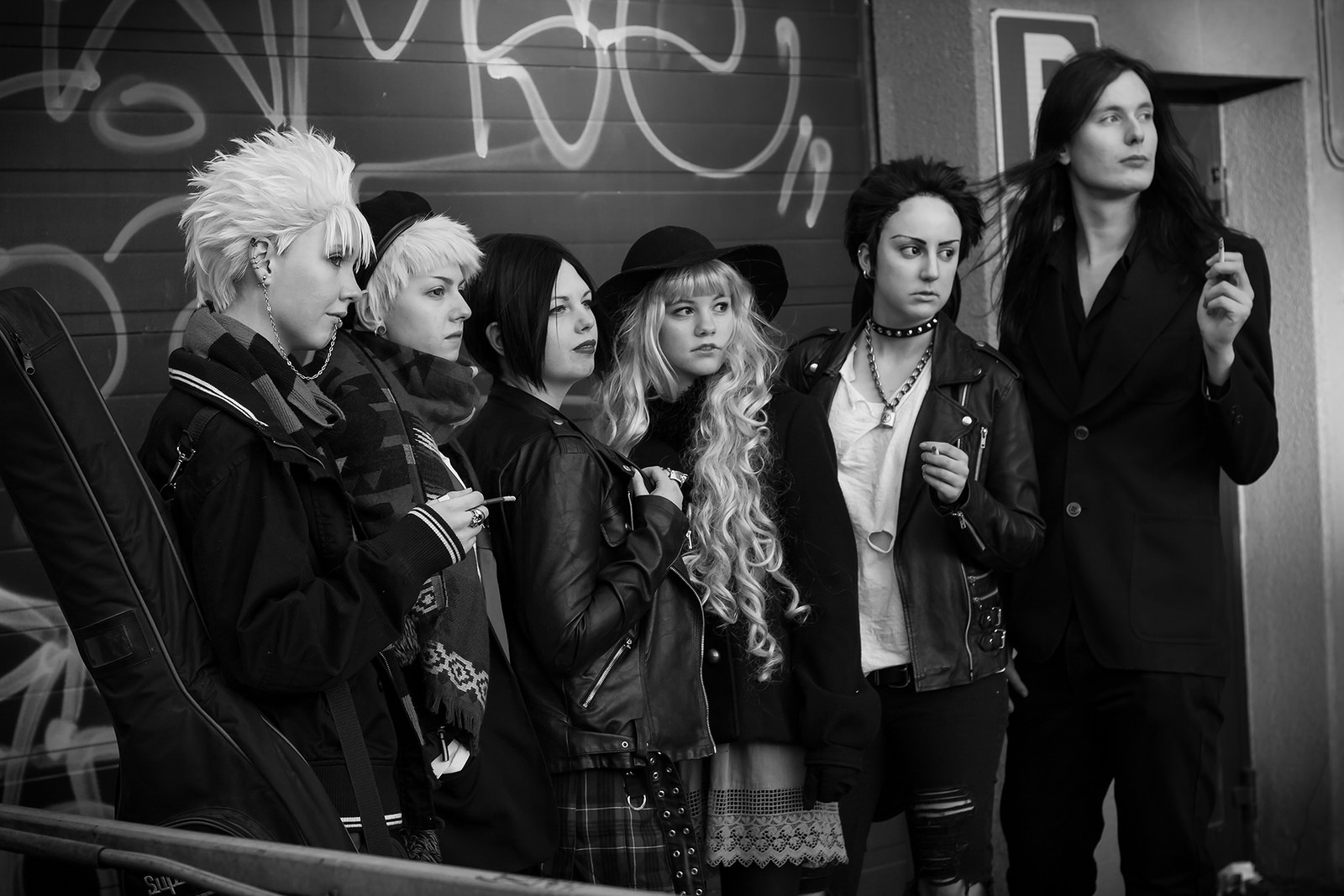 Punk rockers in Gothenburg - my Nana cosplay - Stendhals Creativity