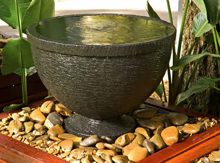 Southern Health Healing Garden: Circular water features