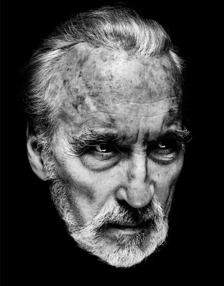 In The Mouth Of Dorkness: A Holiday Message From Christopher Lee!