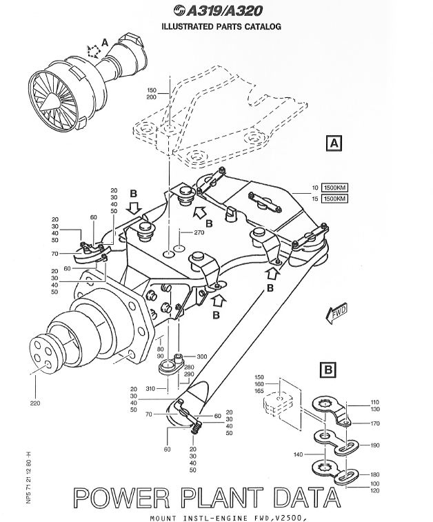 Philip Air Inc: P/N: 740M0006-503 A320 Engine Mount V2500