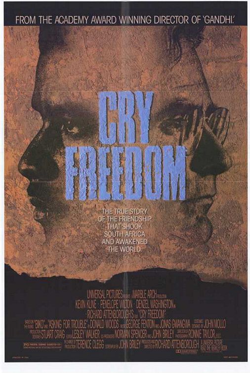 Cry Freedom. (Grita Libertad).