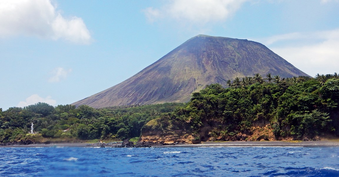 the viewing deck: Babuyan Island's Boat Ride View and Smith Volcano (Mt ...