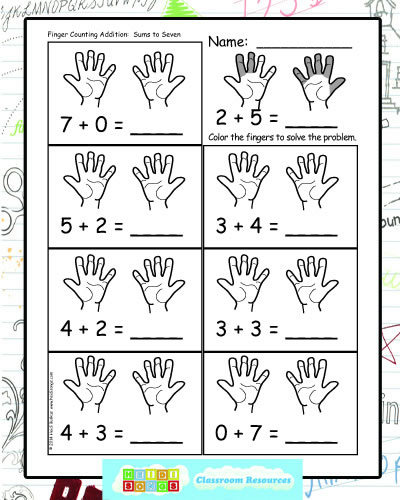 Finger Counting Addition!
