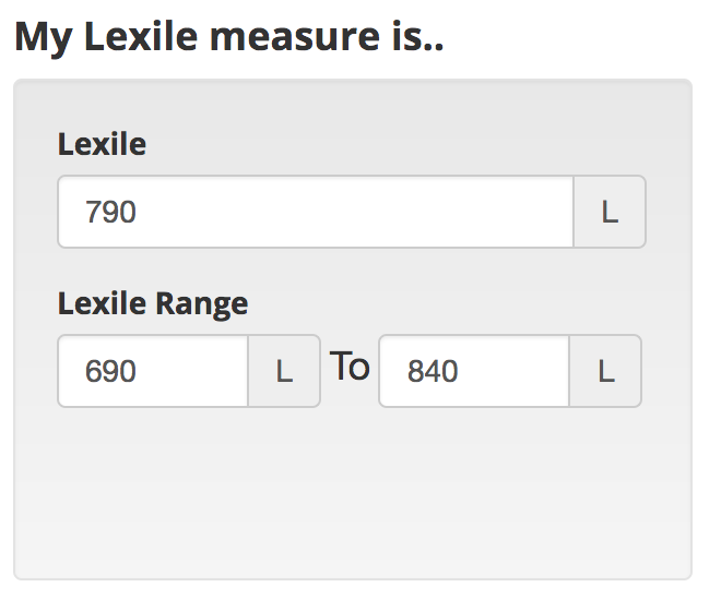 Adventures with Jude: Why I'm Using Lexile Measures to Help Choose Books