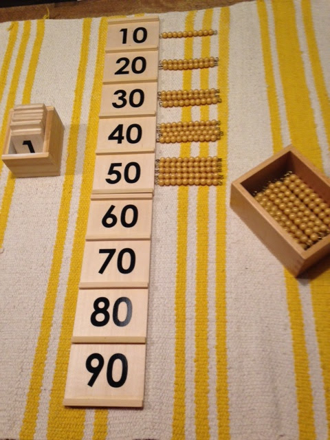 DIY Teens & Tens Boards, Montessori Math at Home - "Making Montessori Ours"
