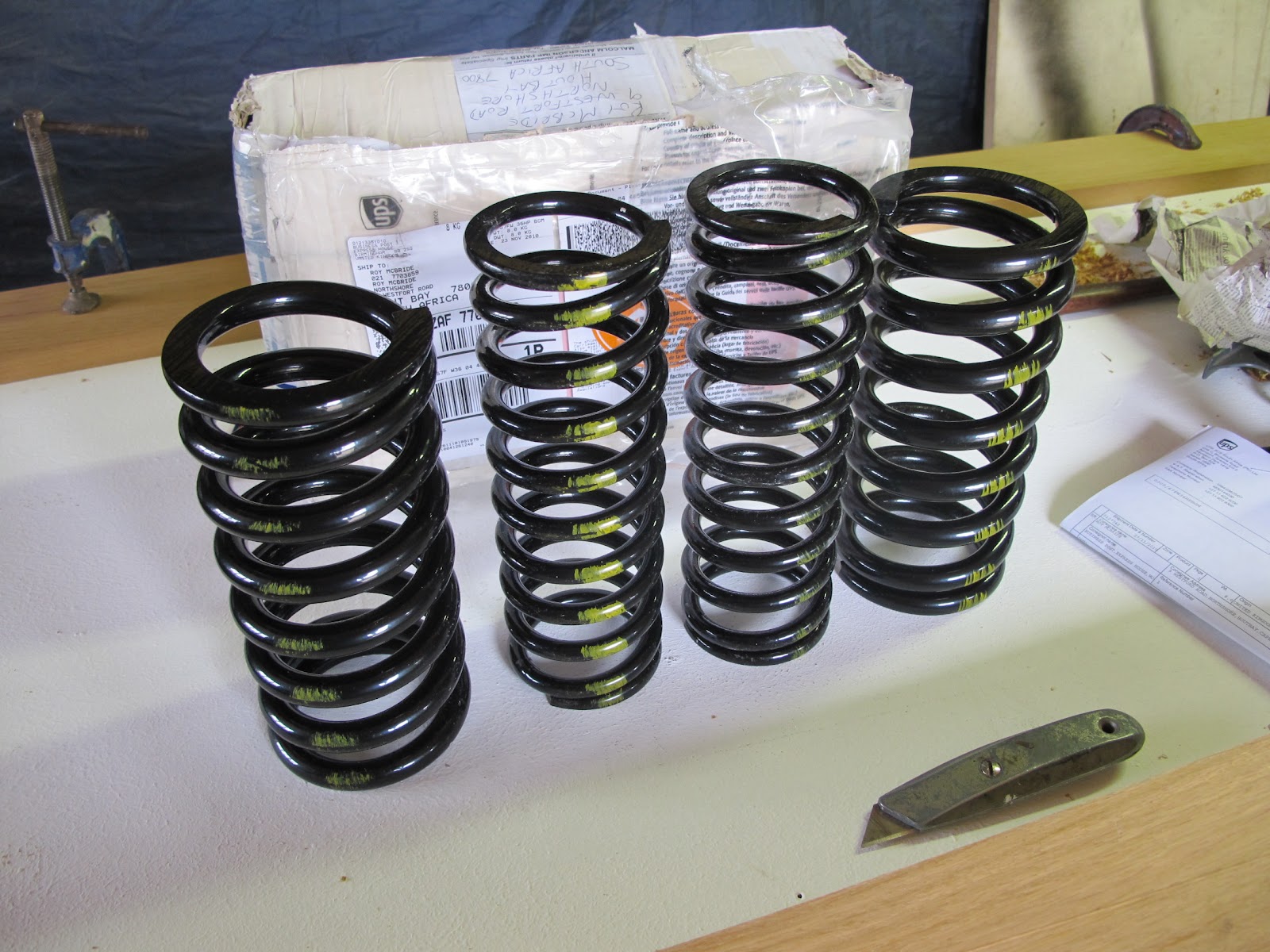 Roys Hillman Imp years: Our imports of special Imp parts