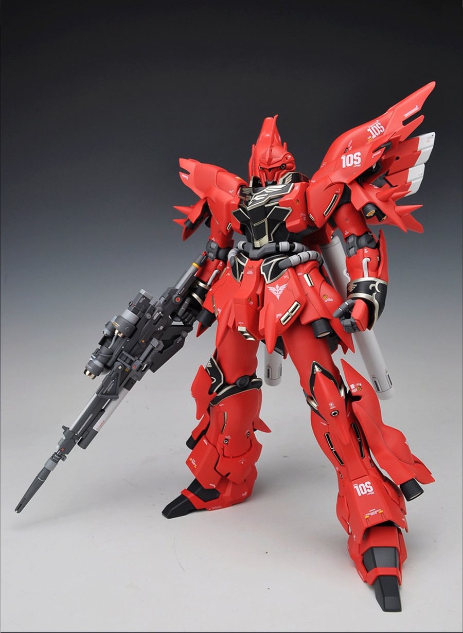 GUNDAM GUY: MG 1/100 Sinanju [OVA Ver.] - Customized Build