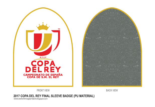 Football teams shirt and kits fan: Copa Del Rey 2017 Patch