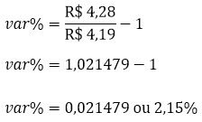 O que é uma variação percentual e como efetuar este cálculo ...