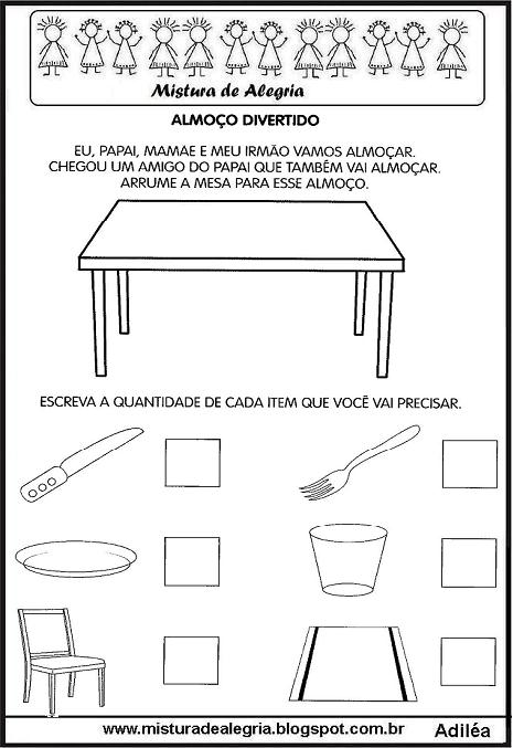 ATIVIDADES COM PROBLEMINHAS: MATEMÁTICA PARA SÉRIES INICIAIS PARA ...