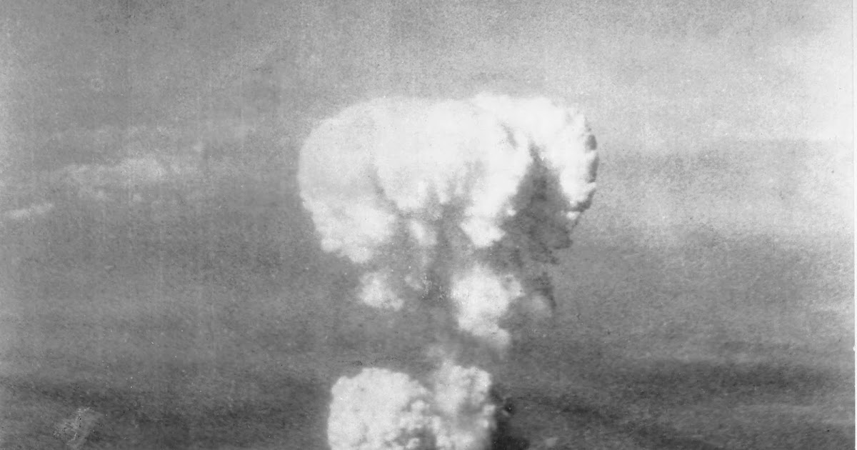 World War II Pictures In Details: "Little Boy" Bomb Explodes Over Hiroshima