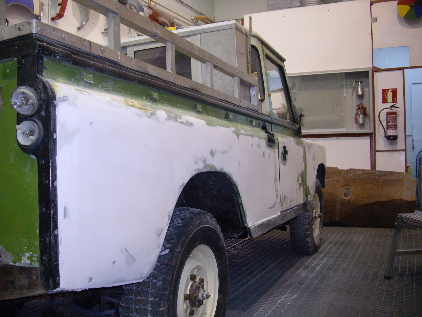 MOTORÓN: - Land Rover - Restauración