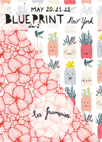 print & pattern: BLUE PRINT 2018 - les francaises
