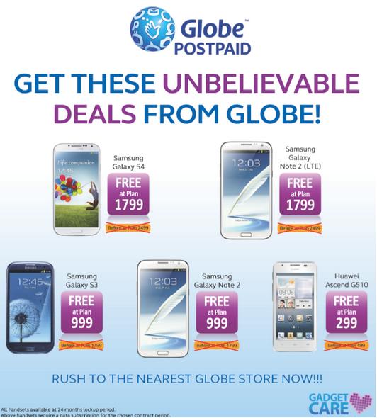 Unbelievable Great Plan with Amazing Phones | Visit Globe Stores Now ...