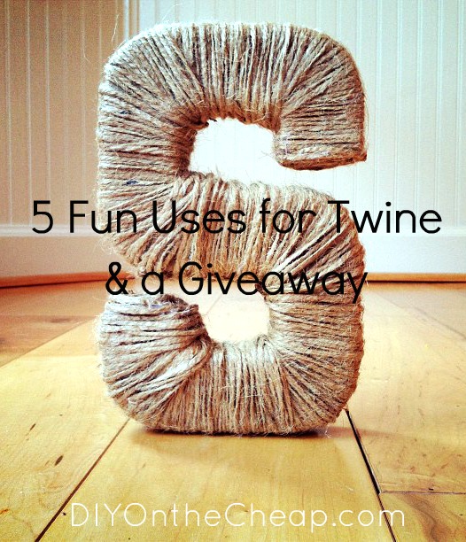 5 Fun Uses for Twine & a Giveaway - Erin Spain