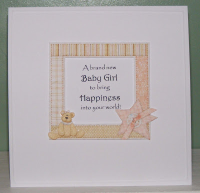 Vickys collection: More baby cards
