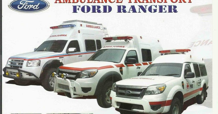 Mobil Ambulance Ford Ranger | Distributor Alat Kesehatan Online ...