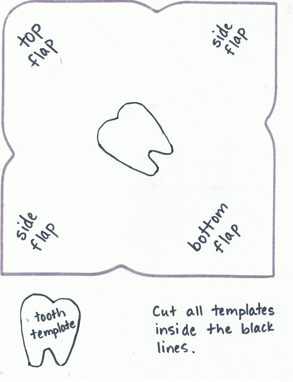 Labor of Love: Tooth Fairy Envelope Tutorial
