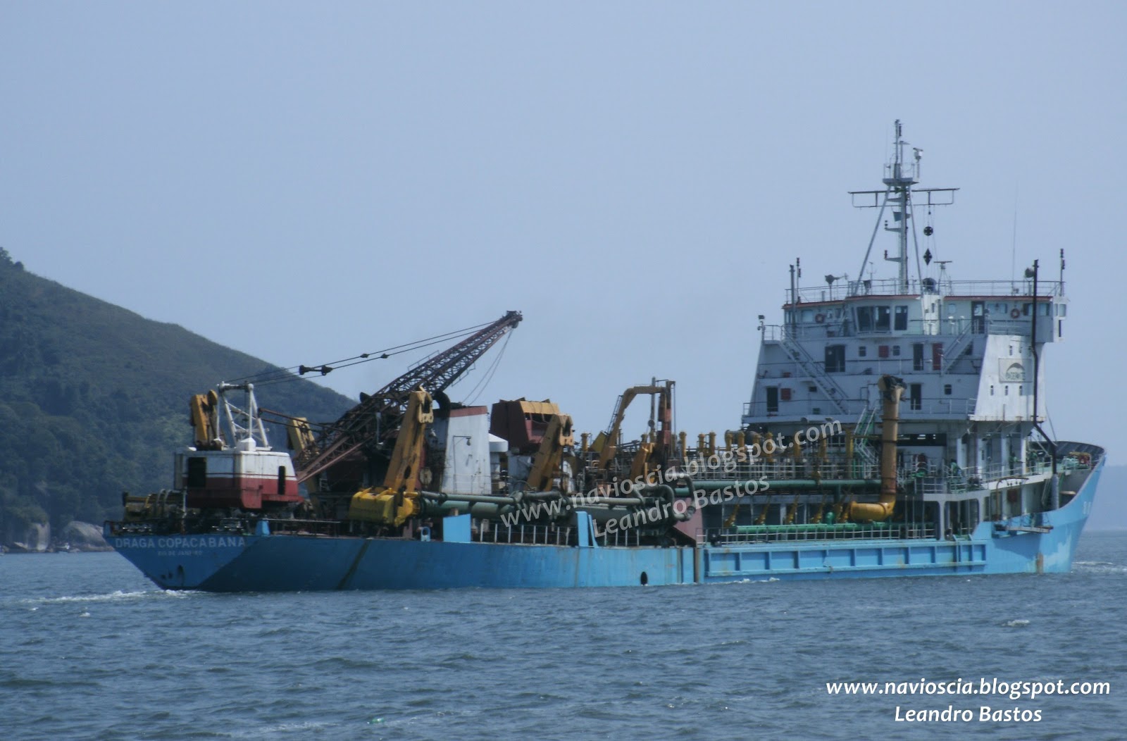 Navios de Santos & CIA: Draga COPACABANA