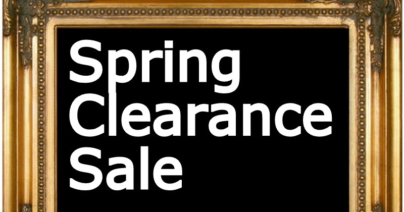 Jim Serrett Studio: Spring Clearance Sale