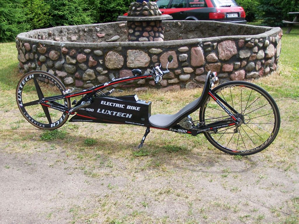 ROWERY POZIOME: Rower poziomy EV EVO - 900 LUXTECH'A